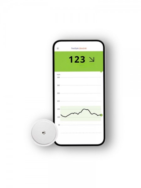 Freestyle Libre 2 sensor CGM do pomiaru glukozy
